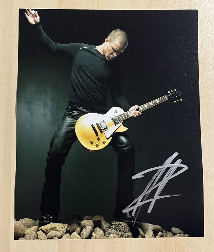 SCOTT STAPP HAND SIGNED 8x10 PHOTO AUTOGRAPHED CREED BAND LEAD SINGER ...