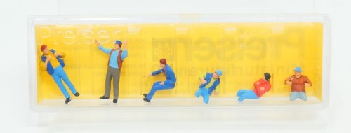 Preiser Mini-Figures 0038 38, Standing & Seated Truckers Truck Drivers ...