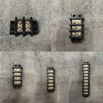 UL Marine Terminal Block 2/3/4/6/10 Gang Stainless Screw 600V 30A 22 ...
