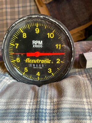 Accutronic-Jones 11,000 RPM Cable Driven Tachometer with cable | eBay