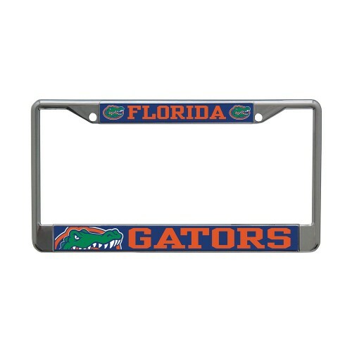 FLORIDA GATORS MEGA LOGO CHROME LICENSE PLATE FRAME HIGH QUALITY ...