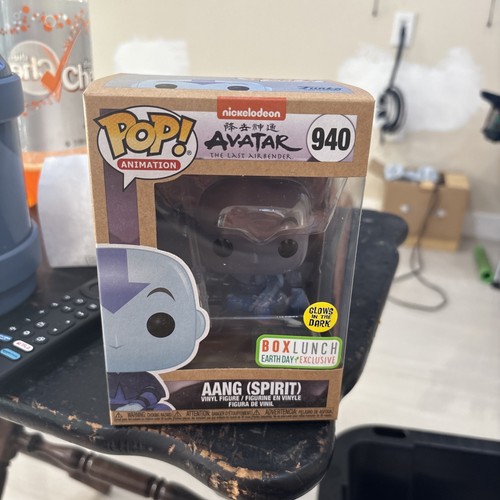 Funko Pop Avatar Last Airbender Spirit Aang Box Lunch Earth Day Glow IN ...