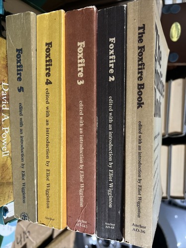 The Foxfire Books Set 1 Thru 5 by Ed Wigginton Homesteading Survival ...