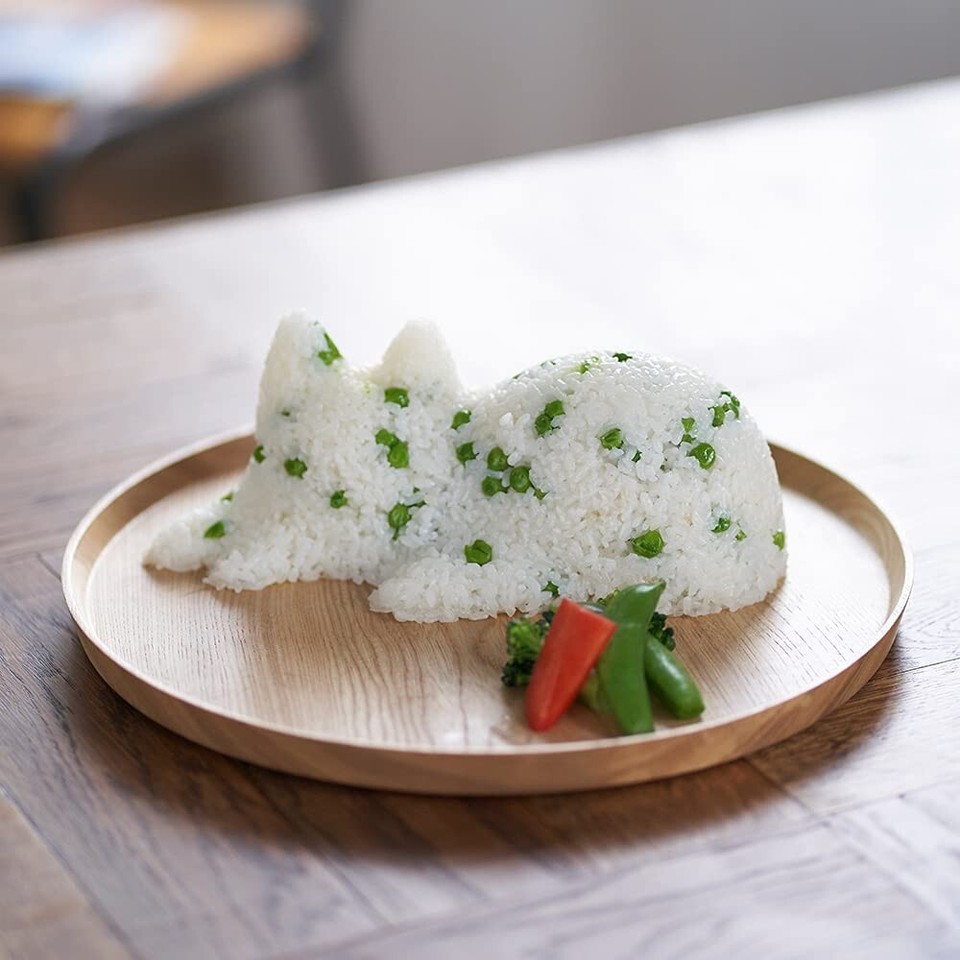 h concept Neko Cup Cat Mold 715ml black & beige & white 3 piece set | eBay