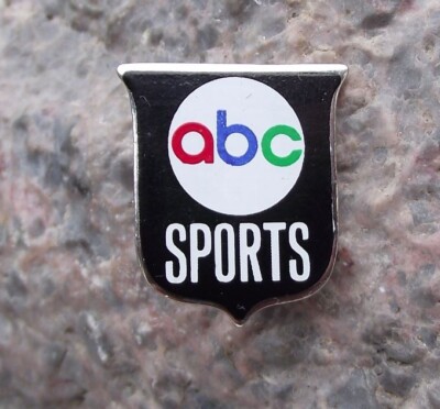 Vintage ABC Sports Television American Broadcasting Company Logo Pin ...