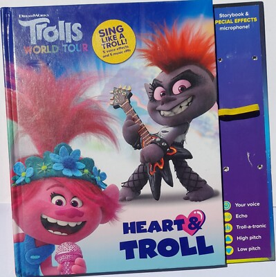 Trolls World Tour Heart & Troll Storybook | eBay Australia