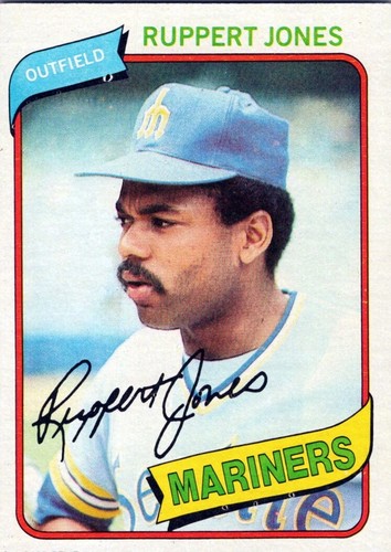 1980 Topps #78 Ruppert Jones Seattle Mariners NM | eBay