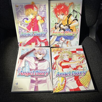 Angel Diary Volume 1, 3, 4, 5 Manhwa Manga By Kara Lee YunHee Set Of 4 ...