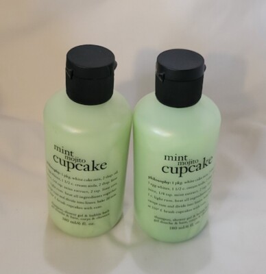 2 X Mint Mojito Cupcake Shampoo Shower Gel 6 Oz Sealed B31 | eBay