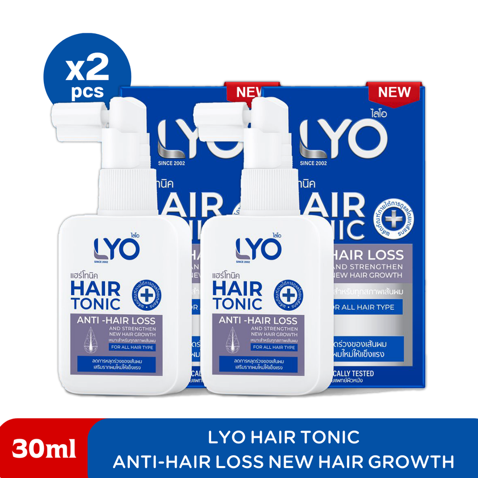 LYO Tonic Serum Hair Growth Natural Herbal Serum Treatment Anti Hair ...