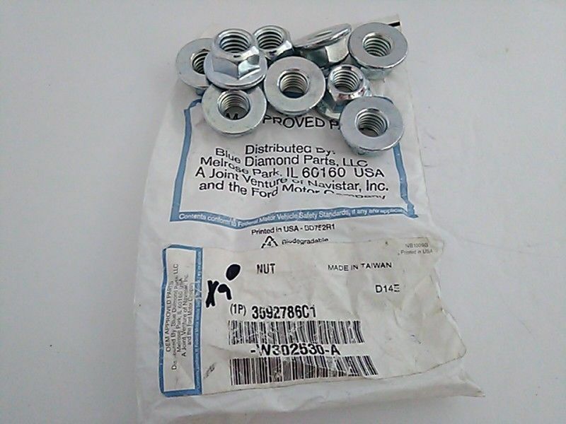 *9 PCS* INTERNATIONAL NAVISTAR Ford OEM NUT 3592786C1 for sale online ...