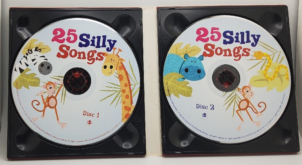The Countdown Kids - 50 Silly Songs 2 Disc Set, Pre-owned, Very Good ...