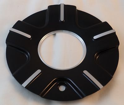 Effen Wheels Black / Silver Custom Wheel Center Cap Caps (1) # C-149-4 ...