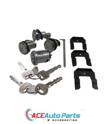 Ignition Barrel + Door Locks + Boot Lock Set For Ford Falcon XC XD XE ...