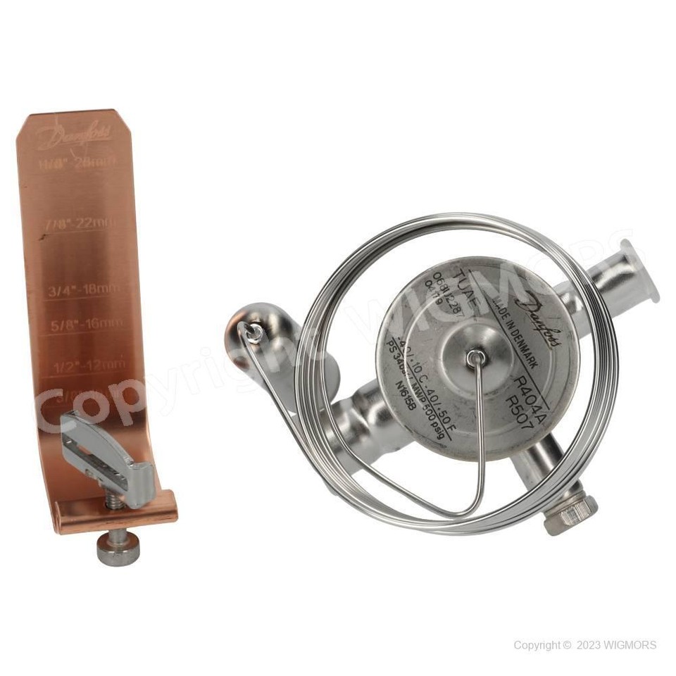 Thermostatic expansion valve Danfoss TUAE R404/507 nozzle 04 068U1234 ...