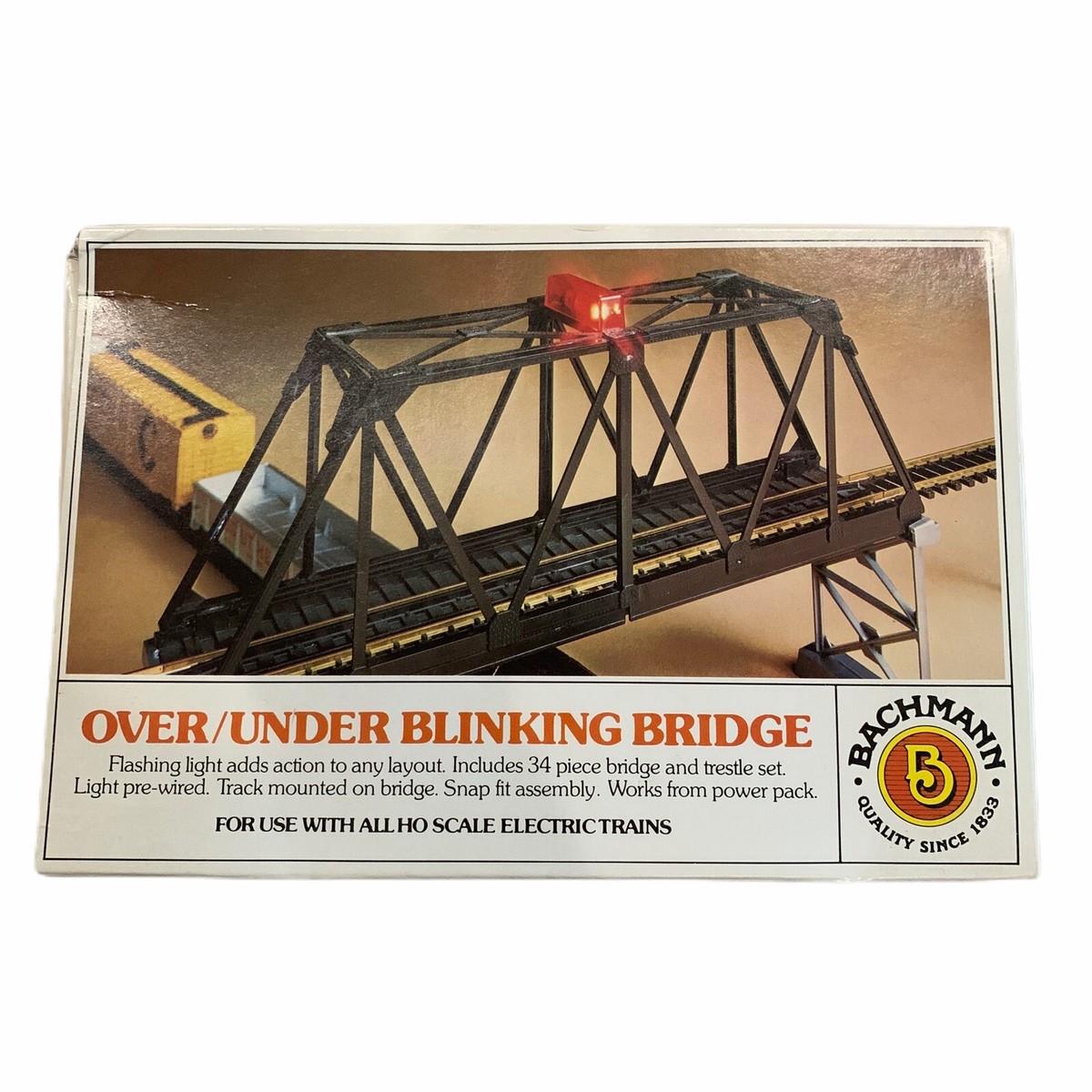 Bachmann G Scale Bridge BACHMANN PLASTICVILLE SIGNAL BRIDGE #2634 HO