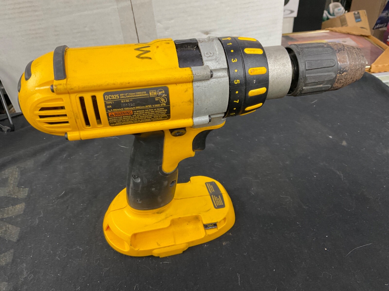 DeWalt DC925 18V XRP 1/2" Cordless Hammer Drill/Driver TOOL ONLY | eBay