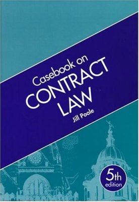 Casebook on Contract, 5th Ed. By Jill Poole 9781841742175 | eBay UK