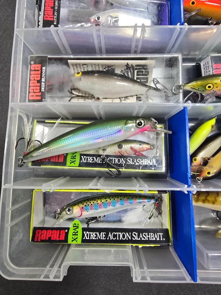 Rapala Bass Fishing Tackle Box Special: Assorted Styles & Colors - Lot of 31 | eBay