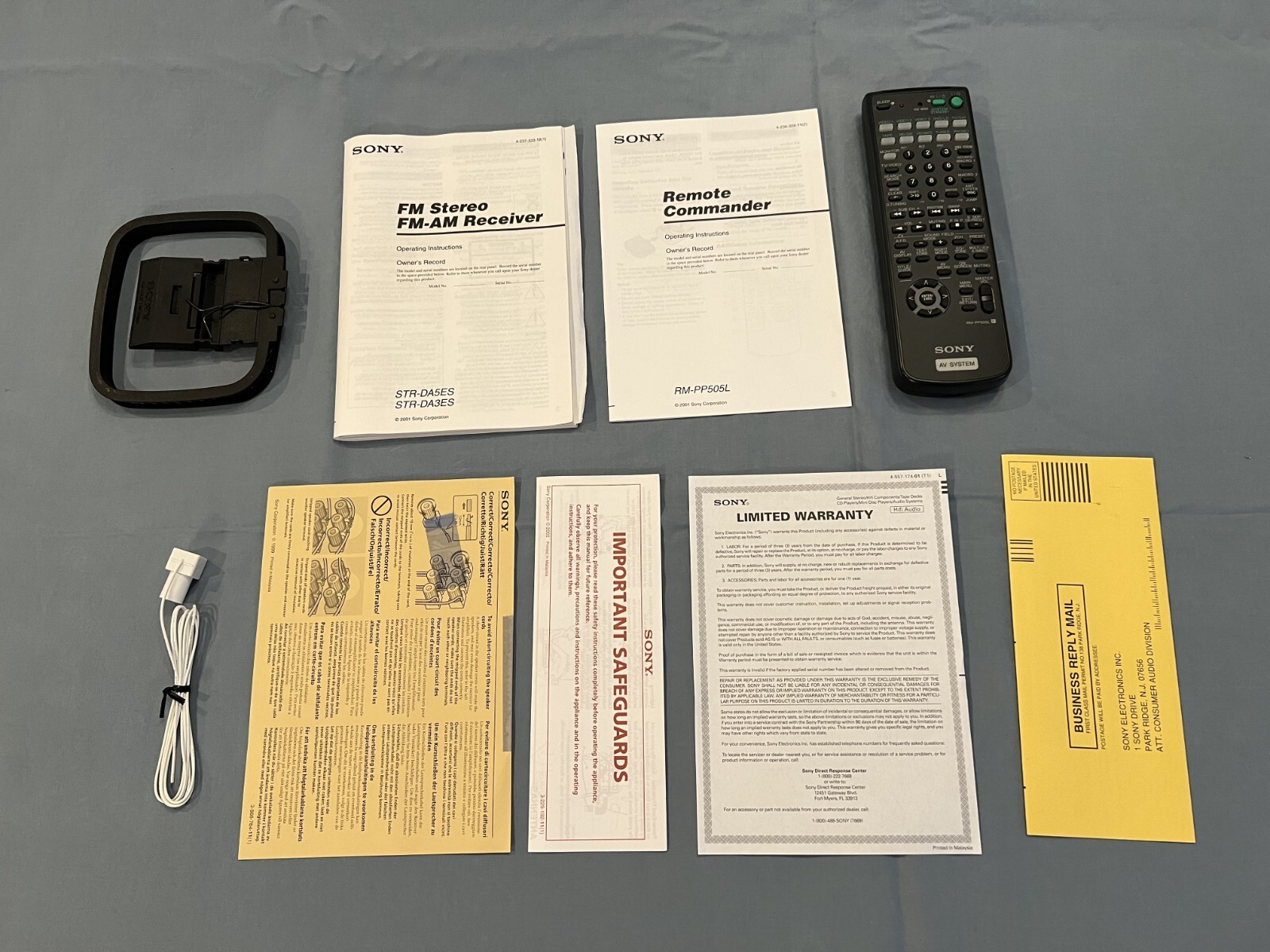 Sony STR DA3ES 6.1 Channel 600 Watt Receiver for sale online | eBay