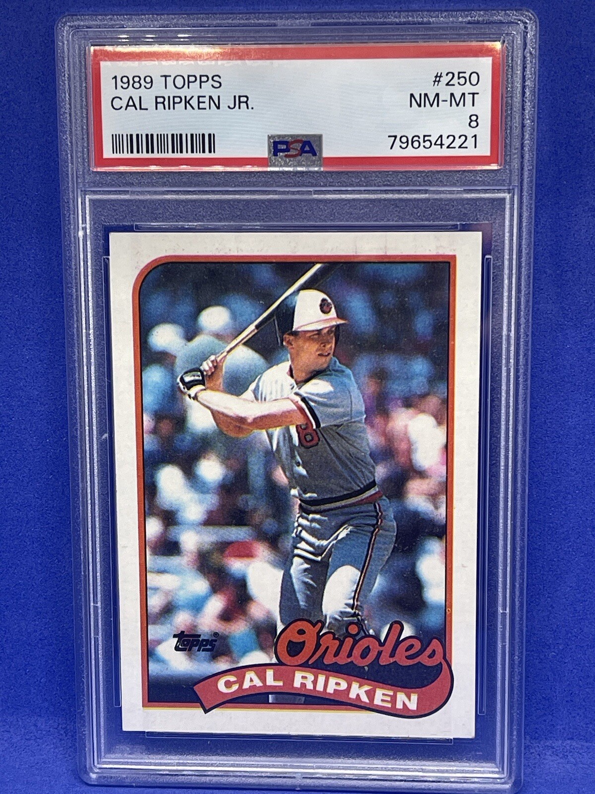 1989 Topps Cal Ripken Jr #250 PSA 8 Orioles | eBay