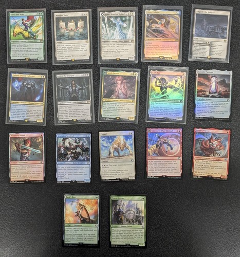 MTG Final Fantasy Lot of 17 Cards C/U Rare Foil NM Near Mint Ishgard ...