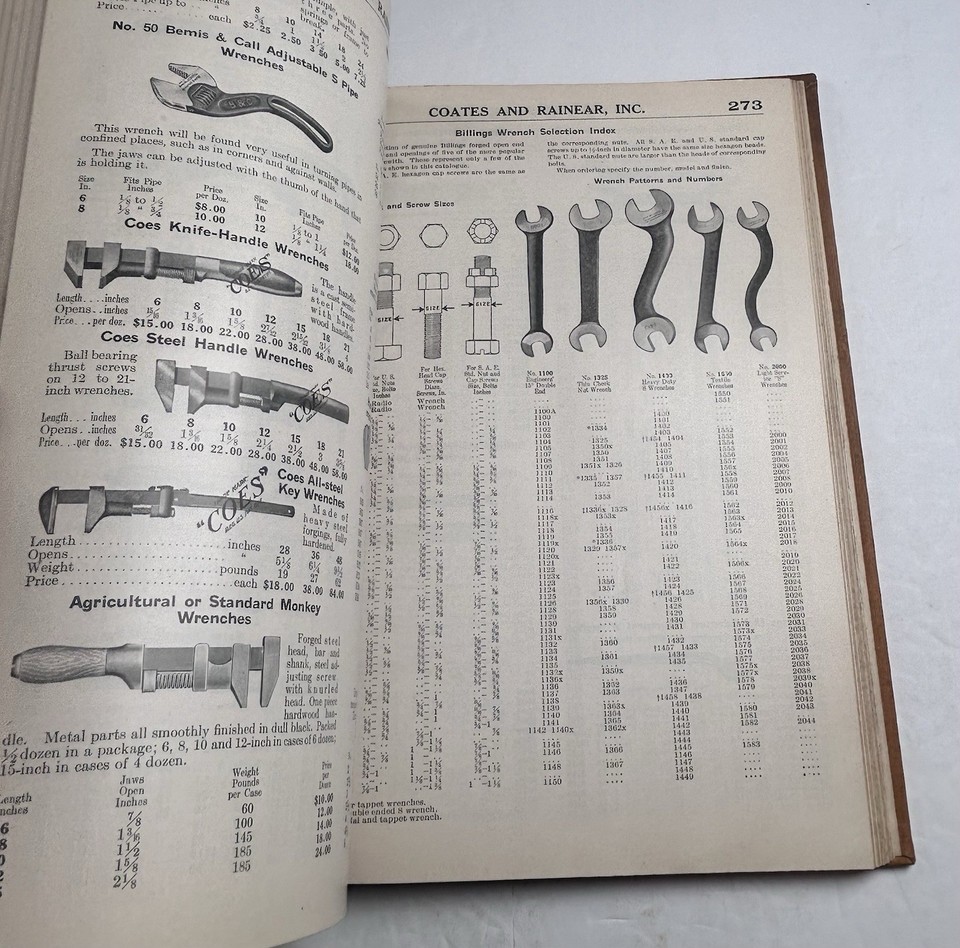Coates & Rainear Catalog No 7 Mine Mill Railroad Hardware Philadelphia ...