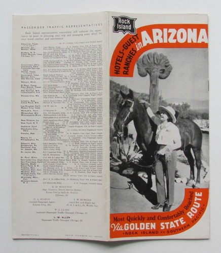 Rock Island Lines - Arizona via the "Golden State Route" - 1935 ...