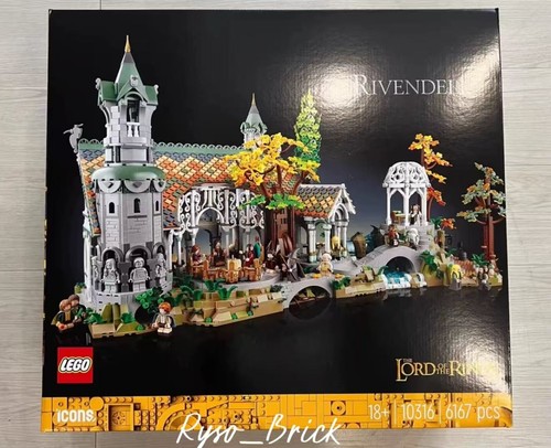 LEGO Icons 10316 The Lord of the Rings: Rivendell – Brand New & Sealed ...