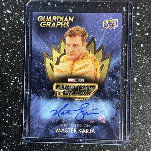 Nathan Fillion as Master Karja 2024 UD Marvel Guardians of the Galaxy 3 ...