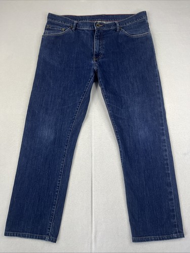 Raleigh Denim Martin Stretch Jeans Men Blue 36X27 Made in USA | eBay