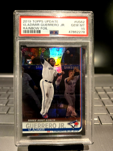 2019 Topps Update Vladimir Guerrero Jr. Rainbow Foil #US62 Gem Mt. 10 ...