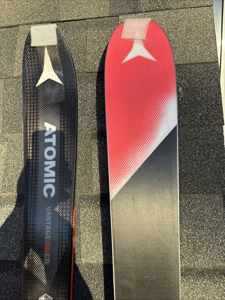 Atomic Vantage 100 CTi 180cm Skis AND Salomon Step In Bindings | eBay
