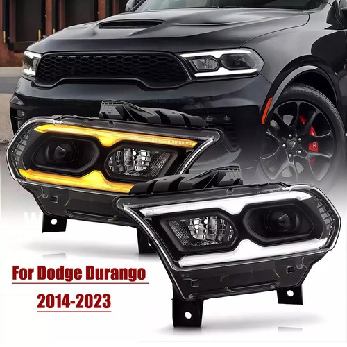 2014-2021 22-2023 Dodge Durango Full LED Headlight Assembly Right ...