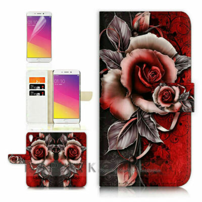 Rose TPU Phone Wallet Case Cover For New Optus X Delight - 31056 | eBay ...