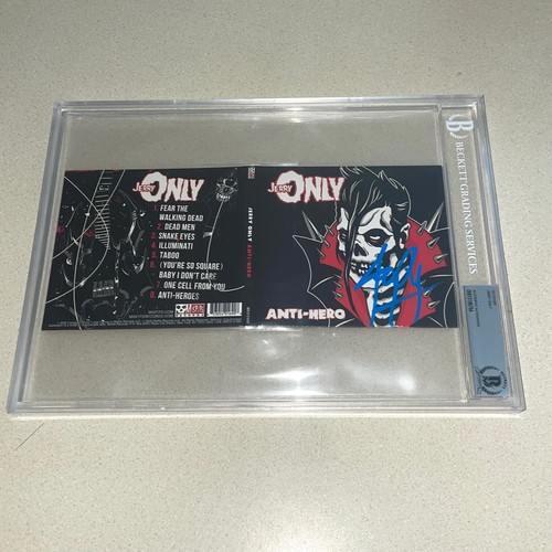 JERRY ONLY MISFITS signed autographed ANTI-HERO CD SLIP CASE BECKETT ...