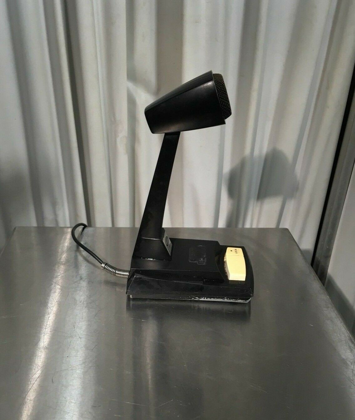 Vintage Astatic 877HL (Rauland 1295) Desktop PTT Dynamic Microphone ...