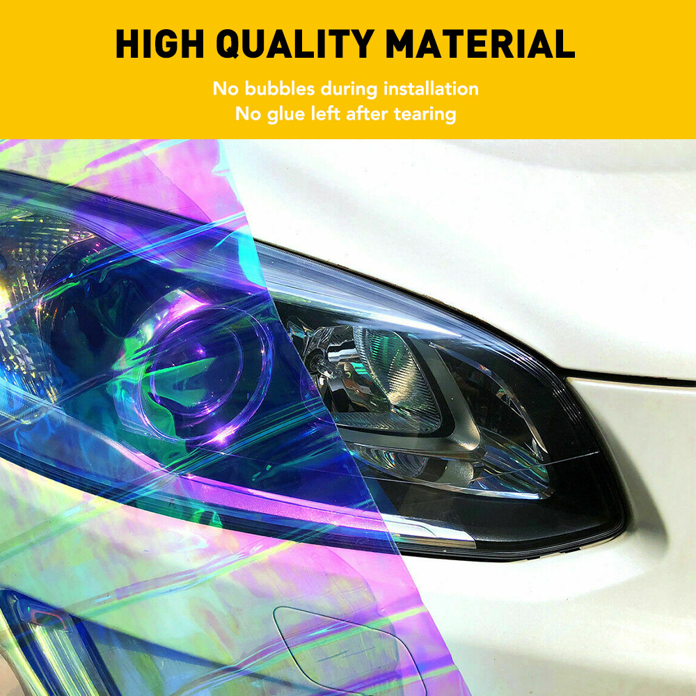 12"x48" Chameleon Neo Pearl Color Headlight Taillight Fog Light Vinyl ...
