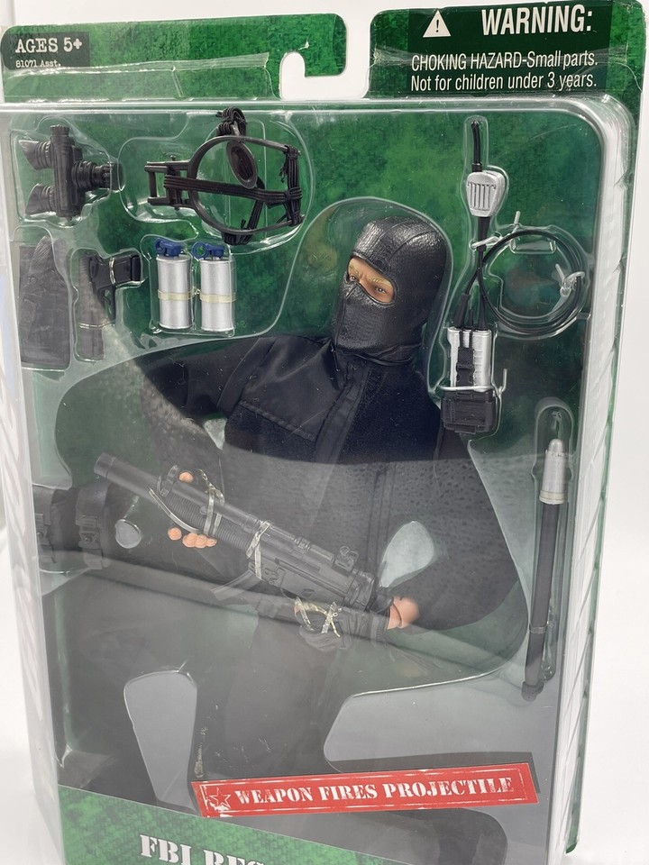 GI Joe FBI Rescue Team Security Forces 12" action figure 2004 Rare | eBay