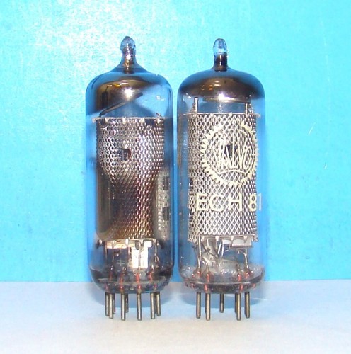 ECH81 6AJ8 Valvo 2 radio audio amplifier electron vacuum tubes valves ...