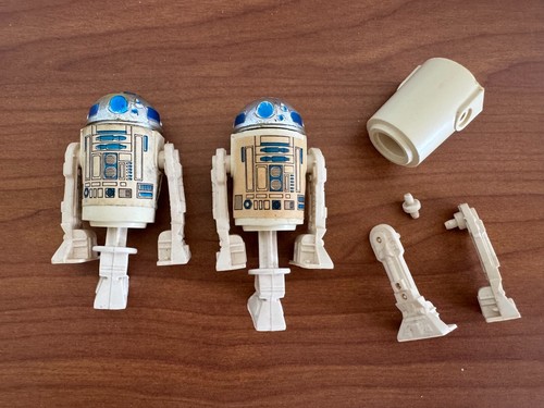 2 x Vintage Star Wars 1979 Droid Factory R2-D2 Kenner 3rd Leg | eBay