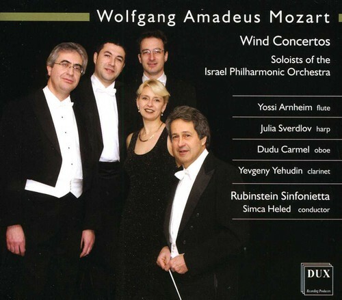 WIND CONCERTOS-MOZART / RUBINSTEIN SINFONIETTA / HELED NEW CD ...