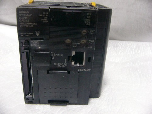 OMRON PLC CJ2M-CPU32 CPU equipment WORKING | eBay