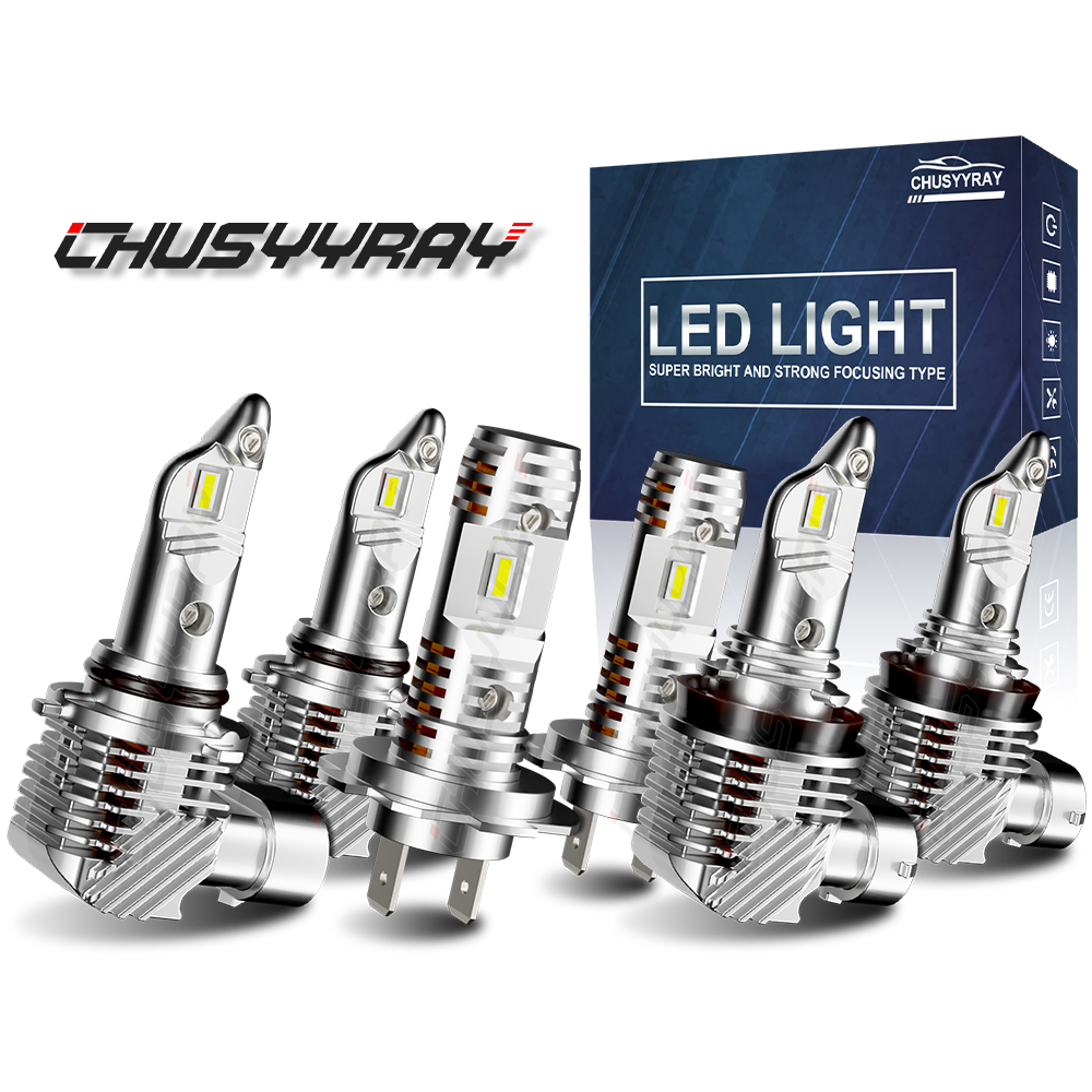 For Jaguar S-Type 2005-2008 6X Led Headlight High Low Beam + Fog Light ...