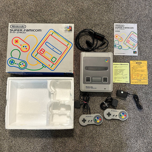 Used Nintendo Super Famicom Console SFC Japanese SNES 1990 Console w ...