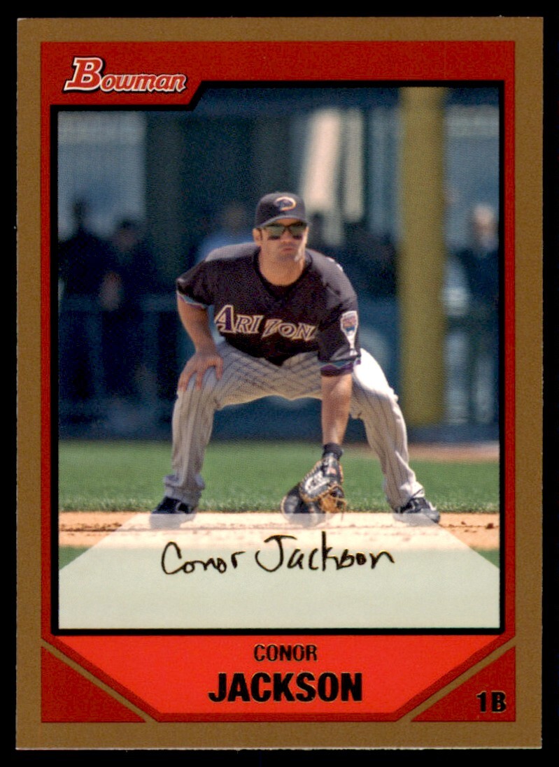 2007 Bowman Gold #25 Conor Jackson Arizona Diamondbacks | eBay