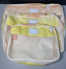 CALPAK Packing Cubes 3 Piece Set Sorbet Color Small Medium Large ...