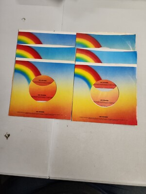 45 RPM 7" RECORD SLEEVES CO. SLEEVE 6 PACK SEE PHOTOS - MCA (SLV123) | eBay