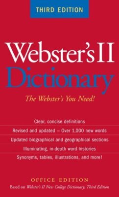 Webster's II Dictionary | eBay