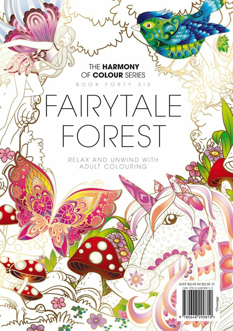 THE HARMONY OF COLOUR SERIES | FAIRYTALE FOREST | ART COLORING BOOK | eBay
